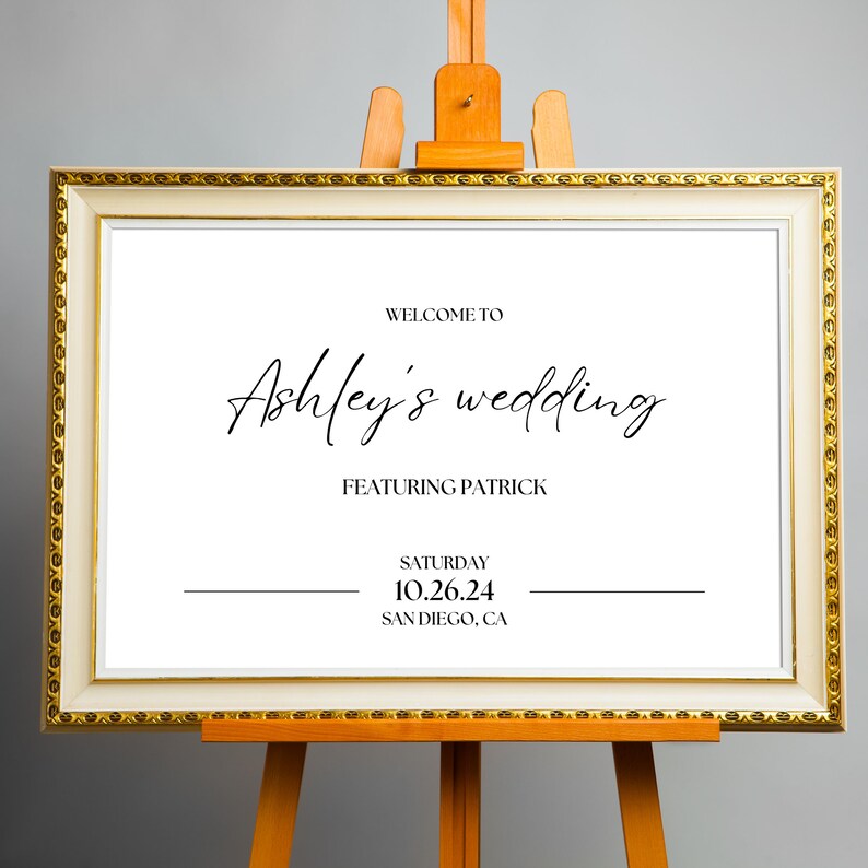 Wedding Entrance Sign, Funny Wedding Welcome, Bride's Welcome Sign ...