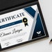 Editable Certificate Template Powerpoint Certificate of - Etsy