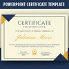 Editable Certificate Template-12, Powerpoint, Certificate of ...