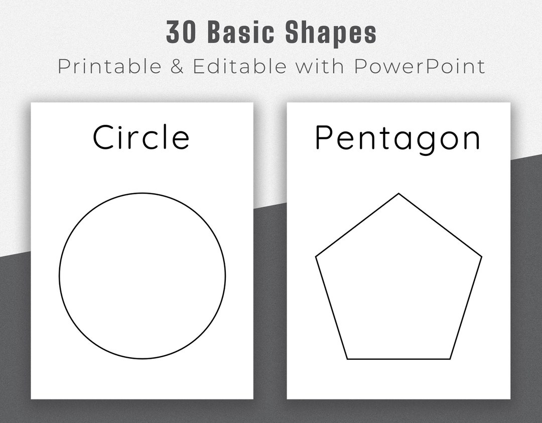 Basic Shape Pages. 30 Basic Shape Coloring Pages. Shape Practice. Shape ...