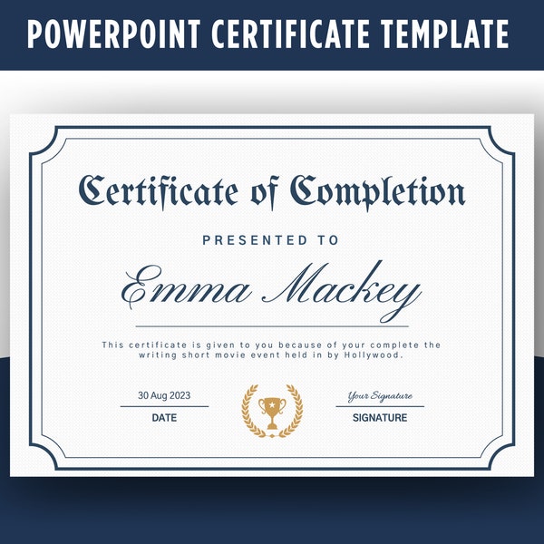 Certificate - Etsy