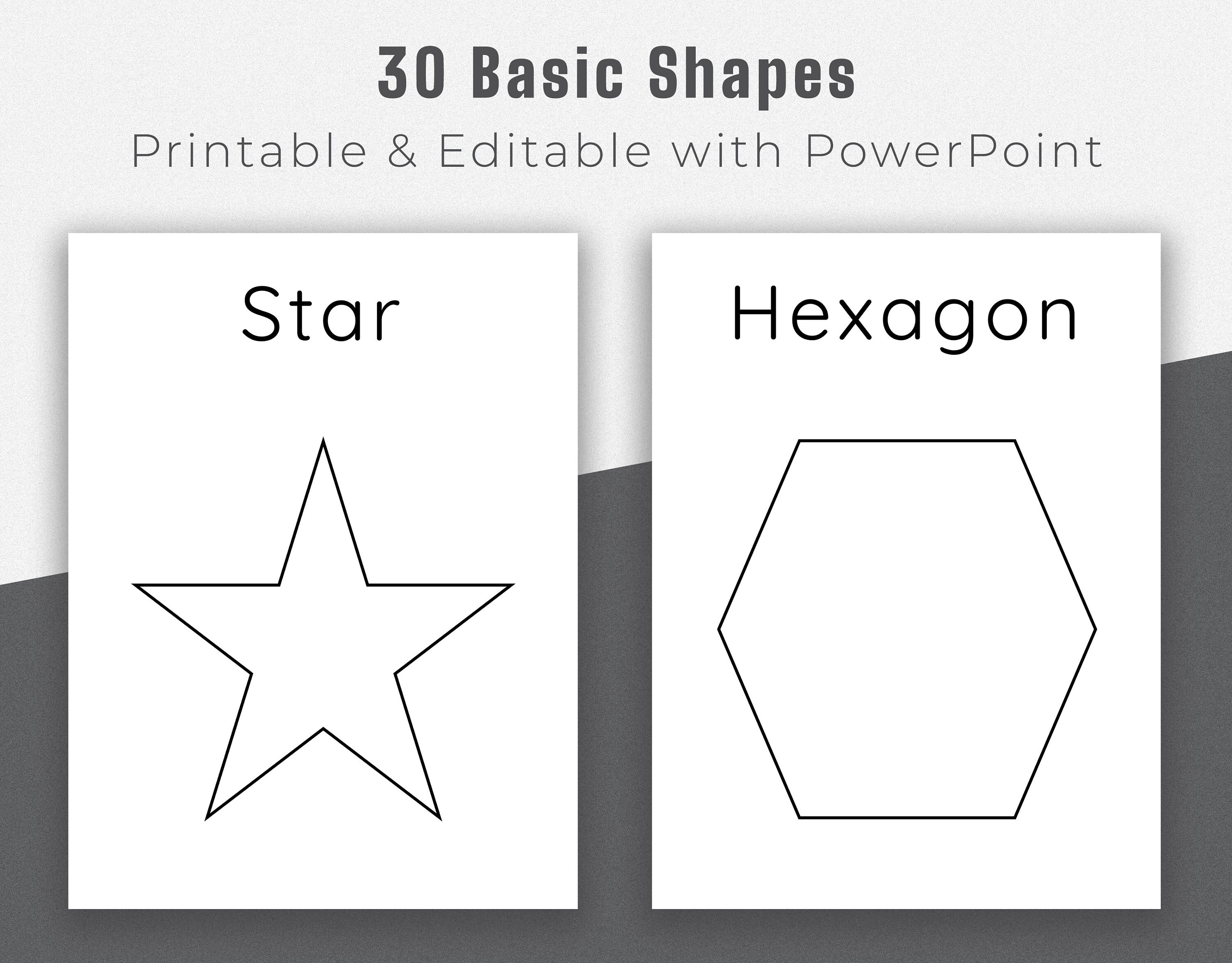 Basic Shape Pages. 30 Basic Shape Coloring Pages. Shape Practice. Shape ...