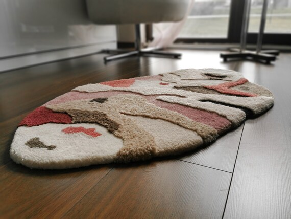 Floor & Rugs Home & Living Custom abstract tufted rug etna.com.pe