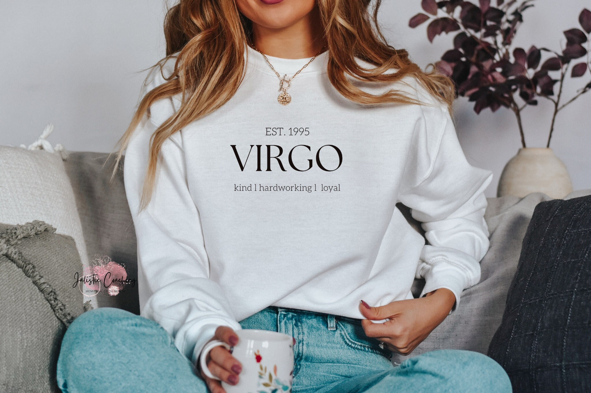 Virgo Zodiac Sweater Zodiac Sign Sweater Leo Virgo Libra - Etsy