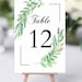Printable Table Numbers (5x7) - 30 Pdf Pages - Etsy