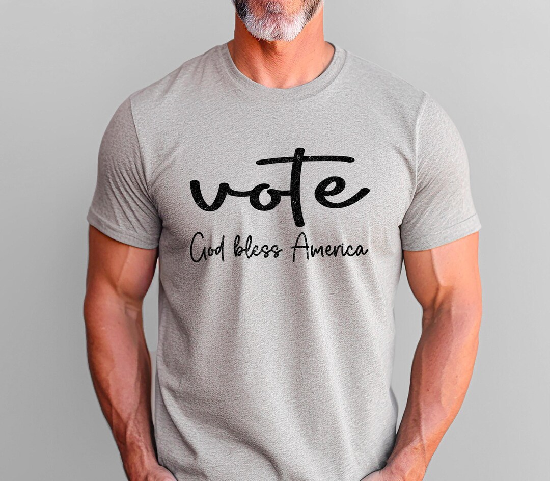 Vote God Bless America Shirt, 2024 Election Shirt, Christian Vote Shirt ...