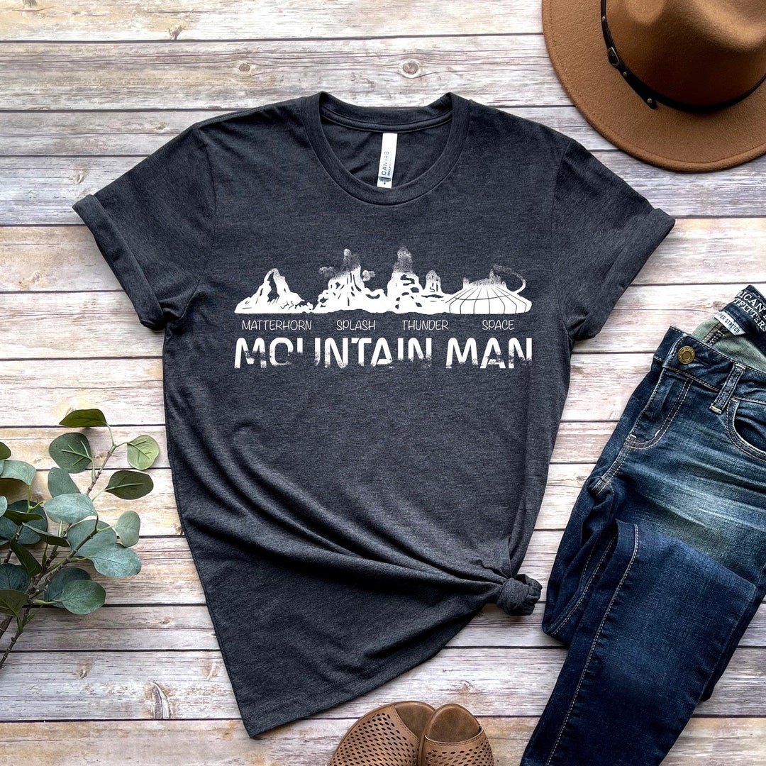 Mountain Man Shirt Splash Mountain Tee Mt Everest Shirt - Etsy