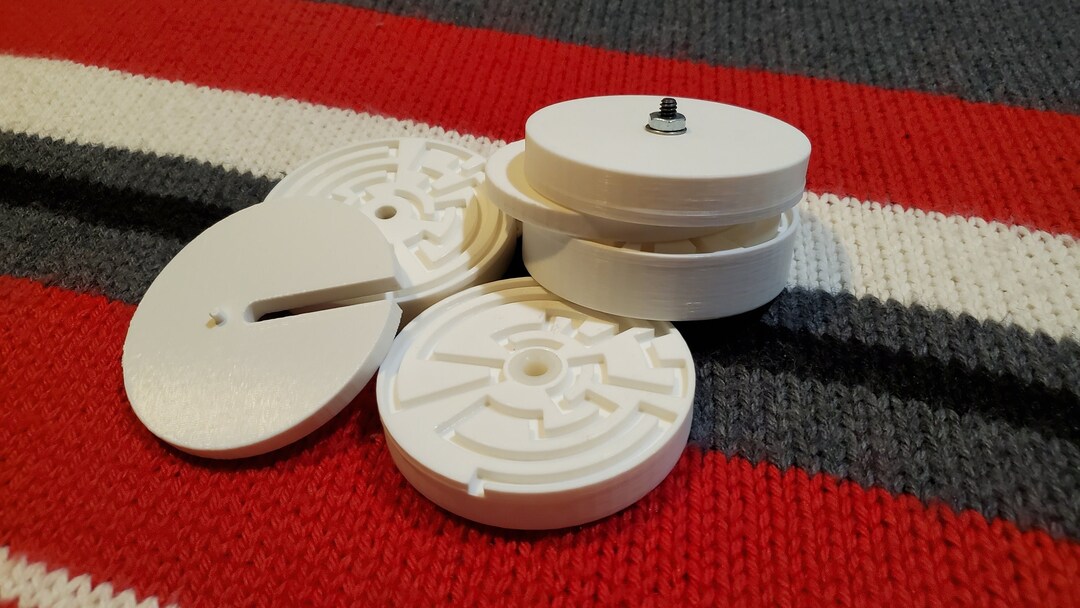 Double Labyrinth Puzzle - Etsy