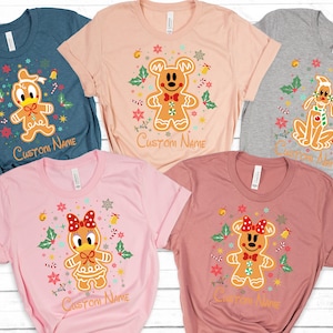 Mickey and Friends Gingerbread Disney Sweatshirt, Disney Christmas ...