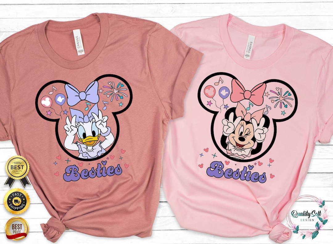 Disney Minnie Daisy Besties Shirt, Best Friends Shirt, Disney Besties ...