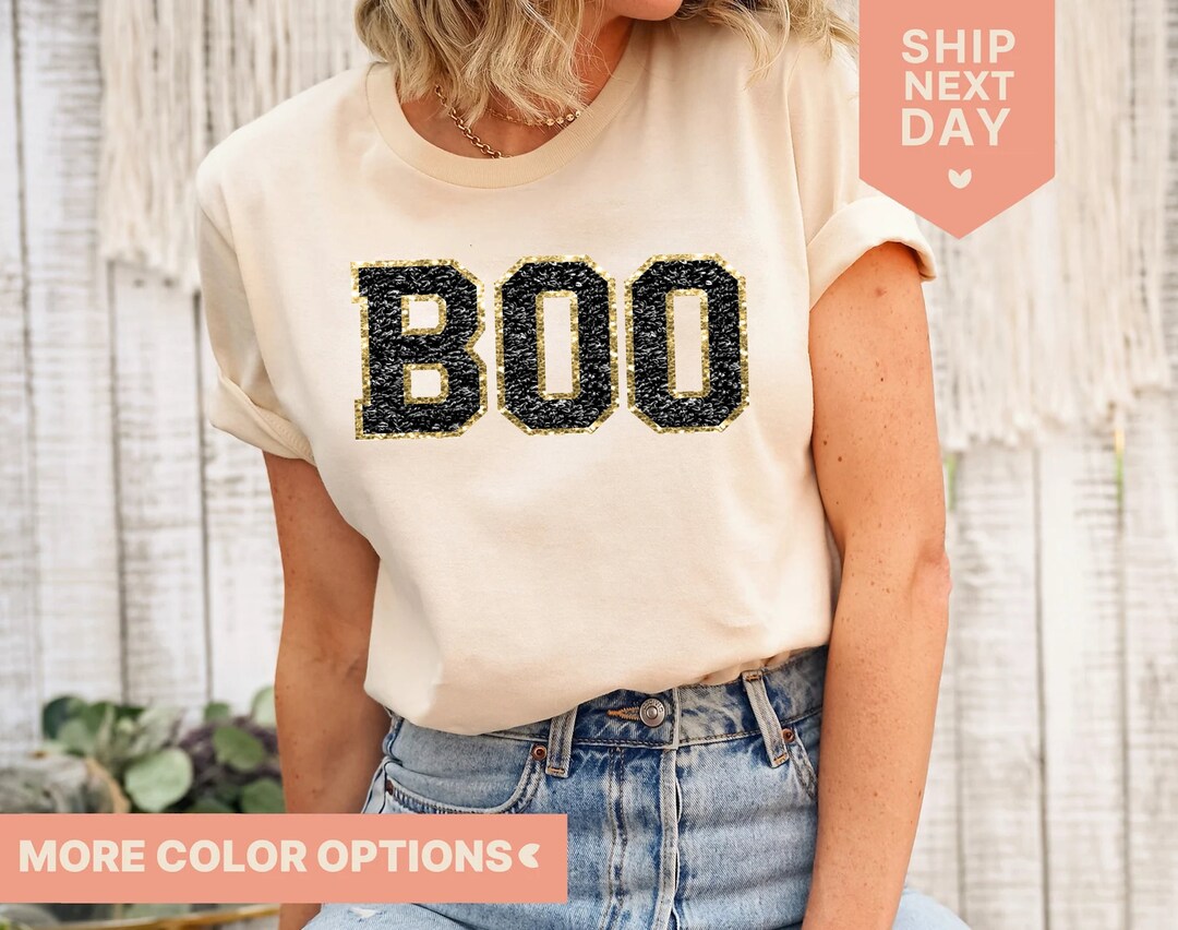 Halloween Boo Shirt: Spooky Season Ghost Tee - Etsy