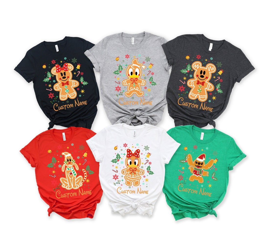 Mickey and Friends Gingerbread Disney Sweatshirt, Disney Christmas ...