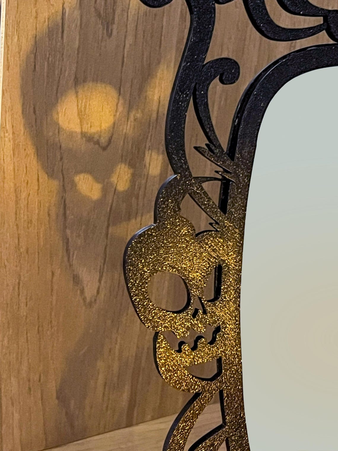 Halloween Mirror With 3D Printed Frame - Etsy