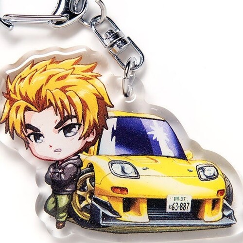 Initial D Ryosuke Takahashi RX7 RX-7 FC3S Redsuns 1st Stage - Etsy