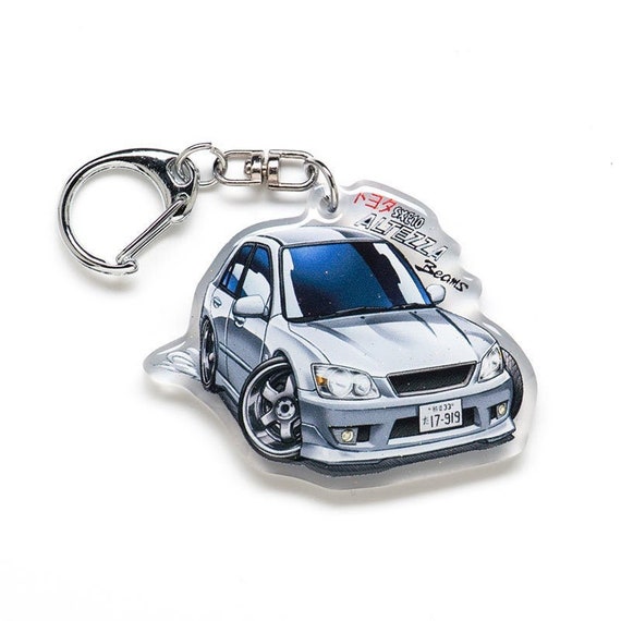 Initial D SXE10 IS300 Altezza RS200 Silver Acrylic Charm - Etsy