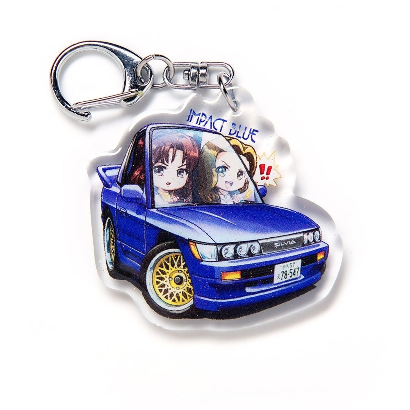 Initial D Mako & Sayuki S13 Sil80 Sileighty Drift Impact Blue - Etsy