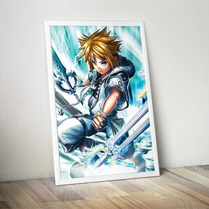 Kingdom Hearts 2 Sora Final Form Poster Print Digital Art KH KH2 KH3 ...