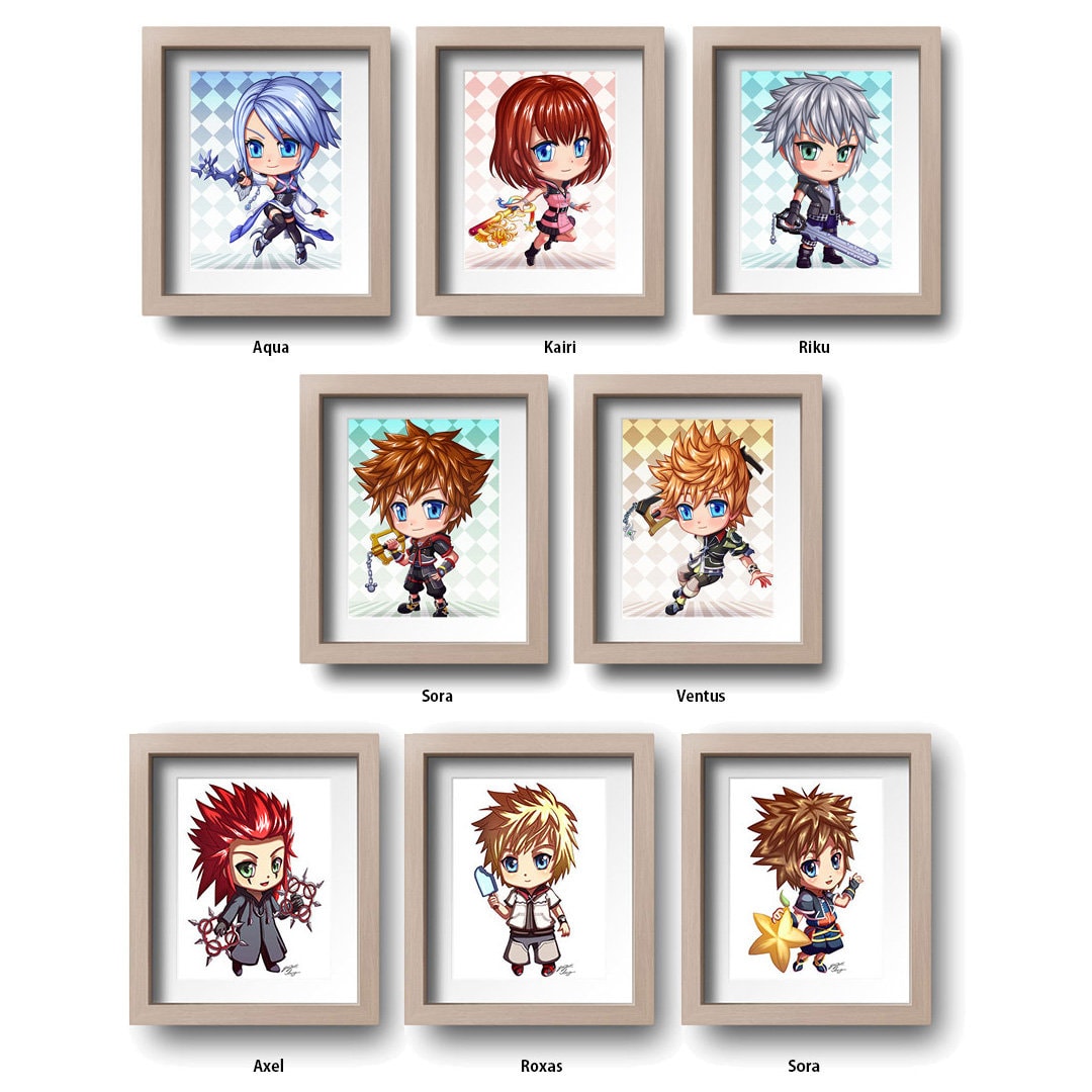 Kingdom Hearts Roxas Chibi