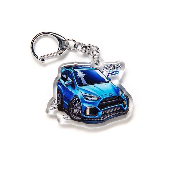 Focus RS Nitrous Blue Acrylic Keychain MK3 MKIII Third Gen | Etsy