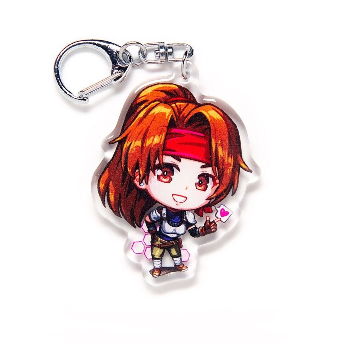 FF7 Remake Jessie Rasberry Final Fantasy VII Acrylic Keychain | Etsy