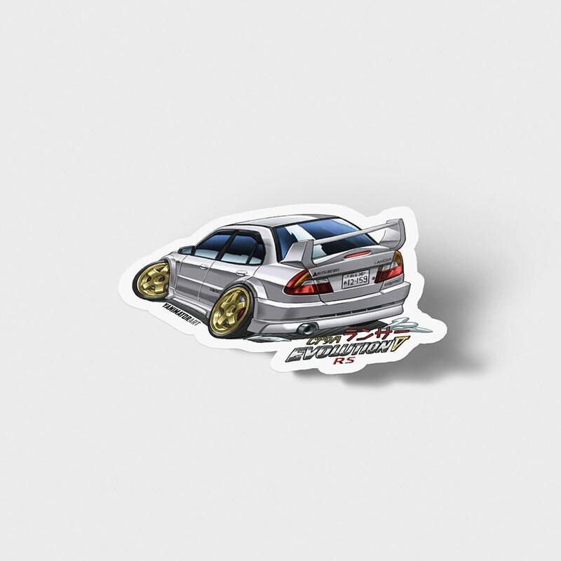 Initial D Car Vinyl Stickers 4th Stage Cars Full Set AE86 Trueno RX7 ...