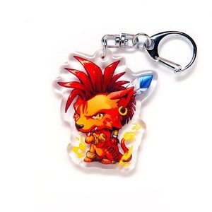 FF7 Remake Keychain Set Final Fantasy Cloud Aerith Sephiroth Zack Fair ...
