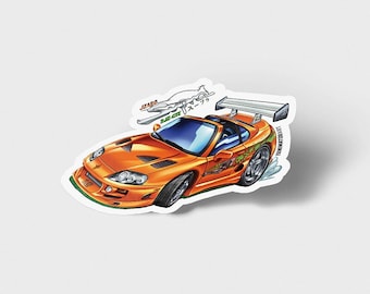 Fast And The Furious Supra Decal