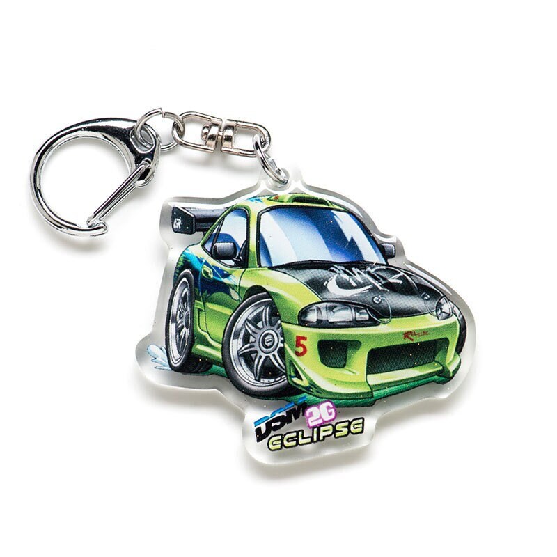 Fast and the Furious Fnf 1 Movie Acrylic Charm Keychain Full Listing ...