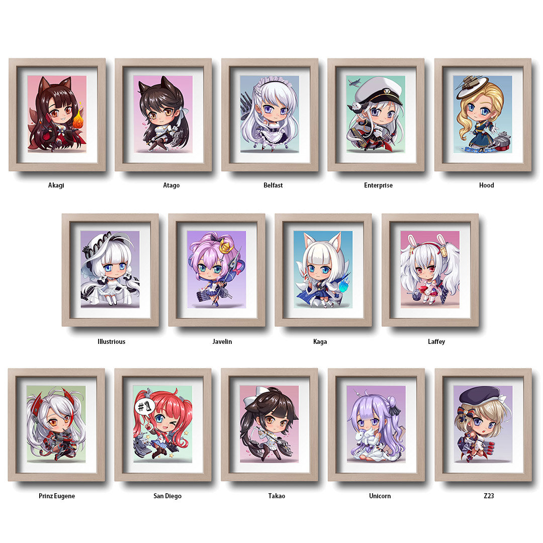 Azur Lane Art Prints - Etsy