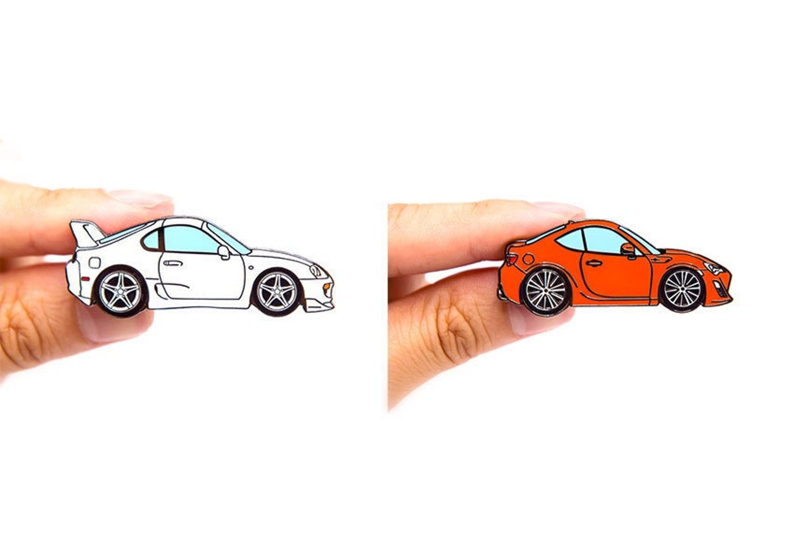 Initial D Cars Enamel Pin Tofu Shop AE86 Trueno RX7 Supra FRS - Etsy