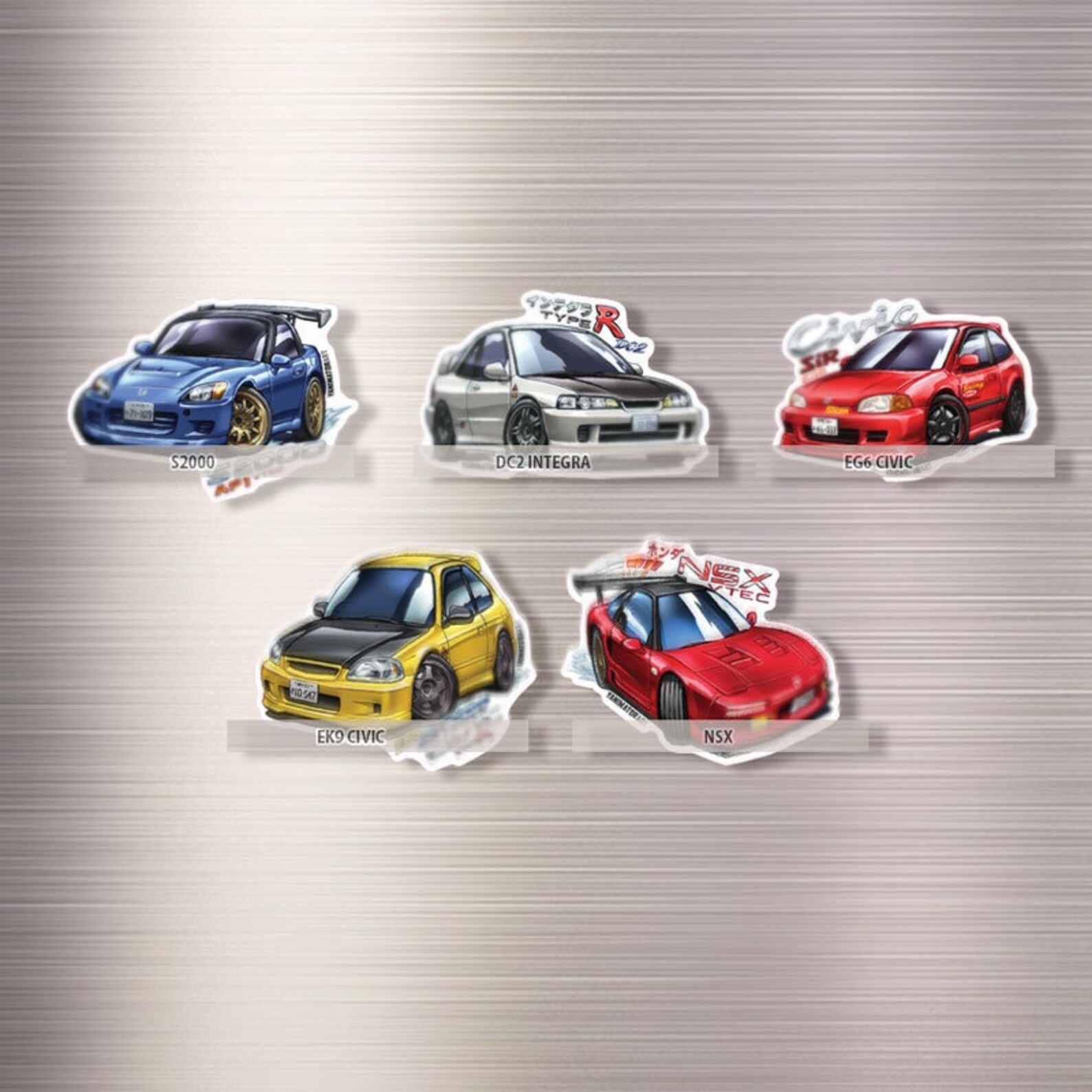 Initial D Magnets AE86 Trueno RX7 NSX Civic STI R32 R33 R34 - Etsy
