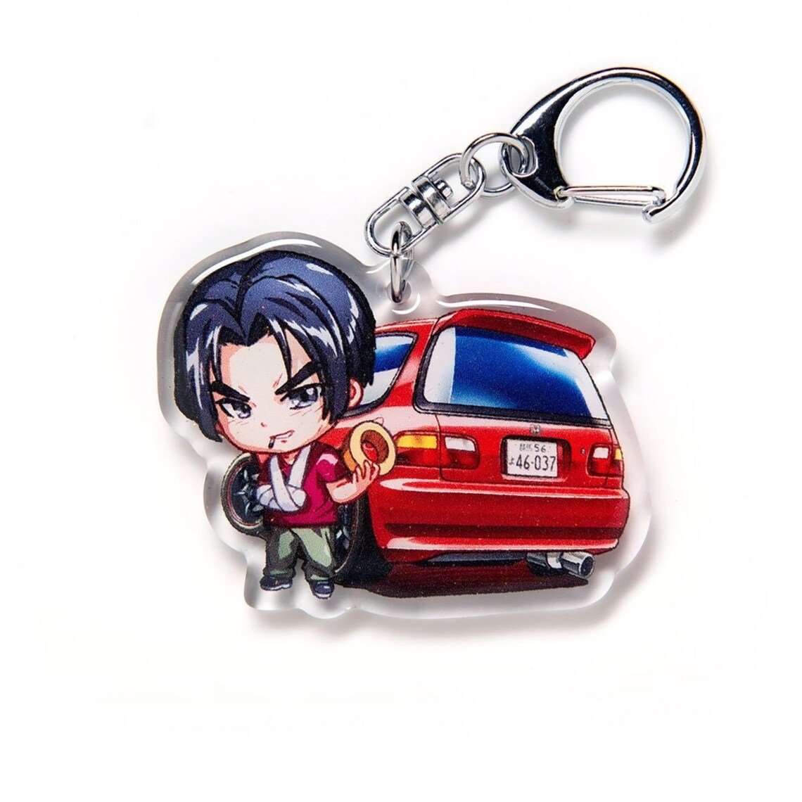 Initial D Shingo Shoji Civic Sir EG6 Red 1st Stage Character Acrylic ...