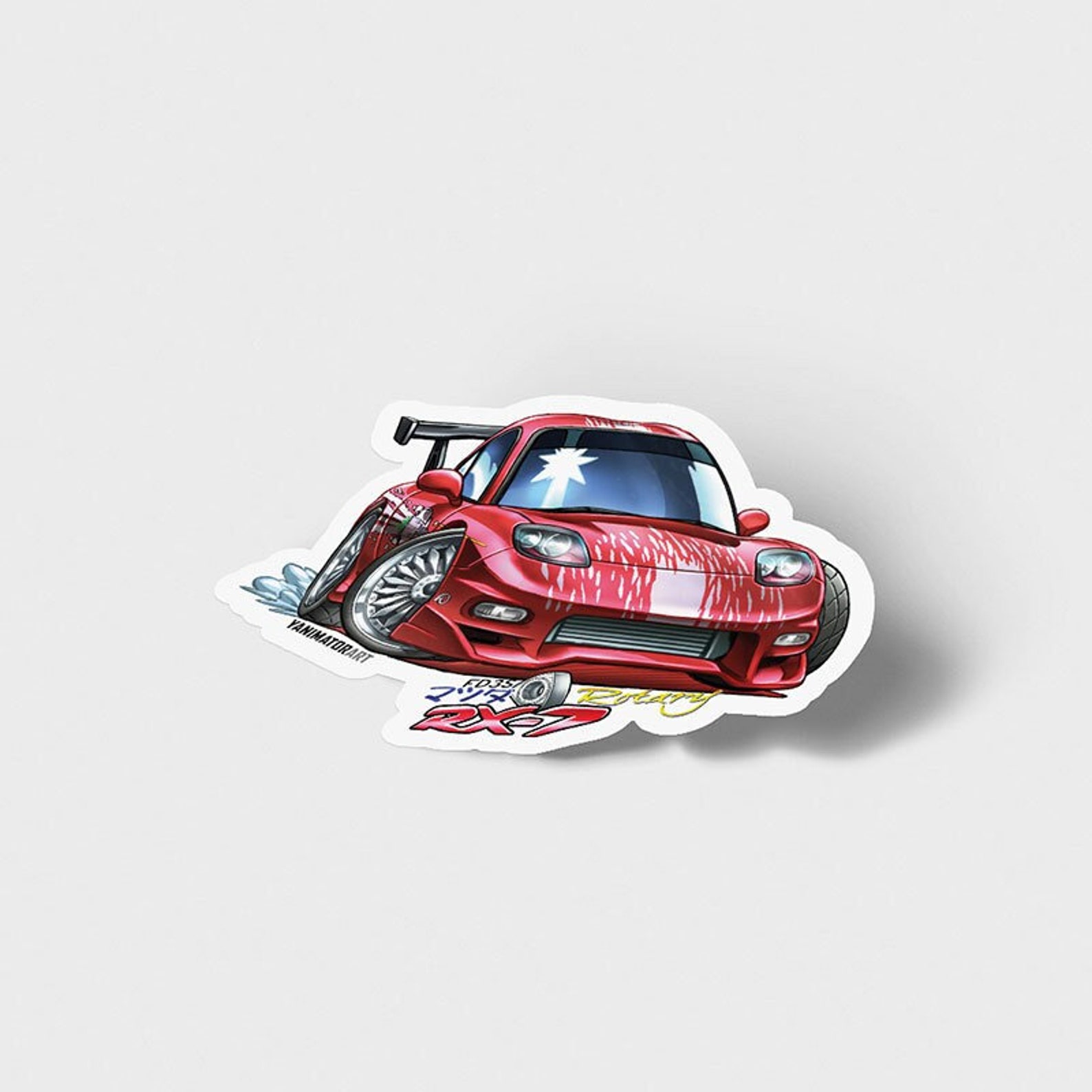 Fast and the Furious Fnf 1 Movie Vinyl Stickers Supra S14 240sx RX7 ...