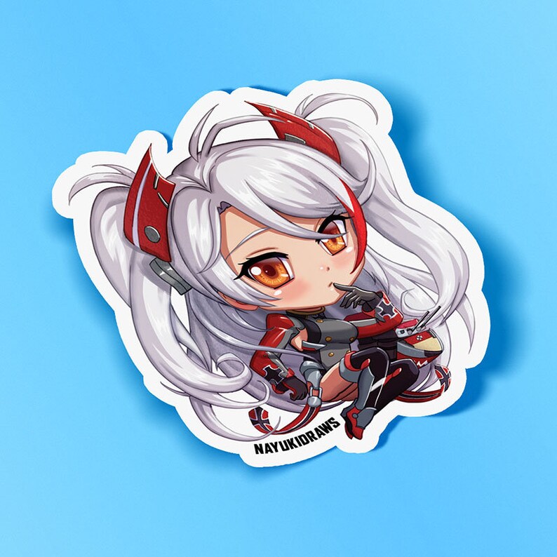 Azur Lane Prinz Eugen Acrylic Keychain Anime Standee Charm - Etsy