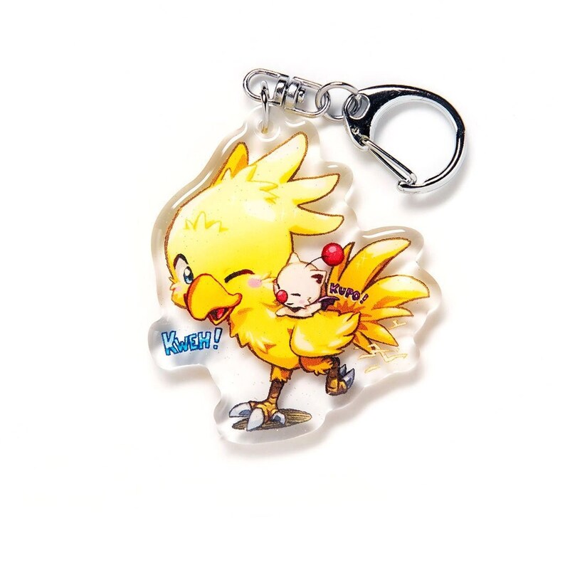 FF7 Remake Chocobo Chocobos VII Acrylic Keychain Charm Final - Etsy