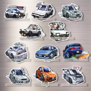 Initial D Magnets AE86 Trueno RX7 NSX Civic STI R32 R33 R34 240sx ...