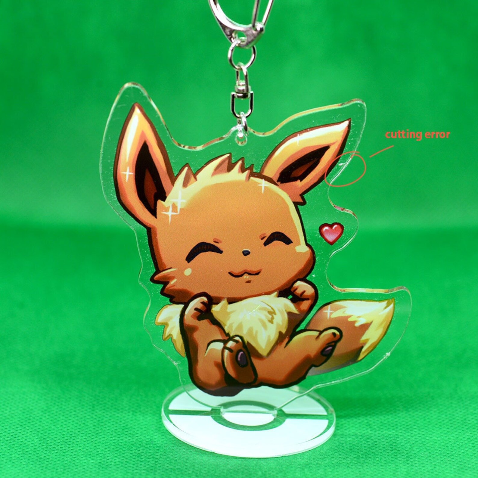 Eeveelutions Eevee 4" Acrylic Standee With Base Master Listing With ...