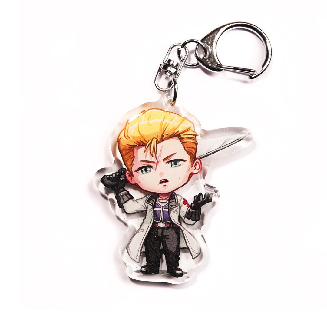 FF8 Seifer Almasy Final Fantasy VIII Acrylic Keychain Charm Art JRPG ...