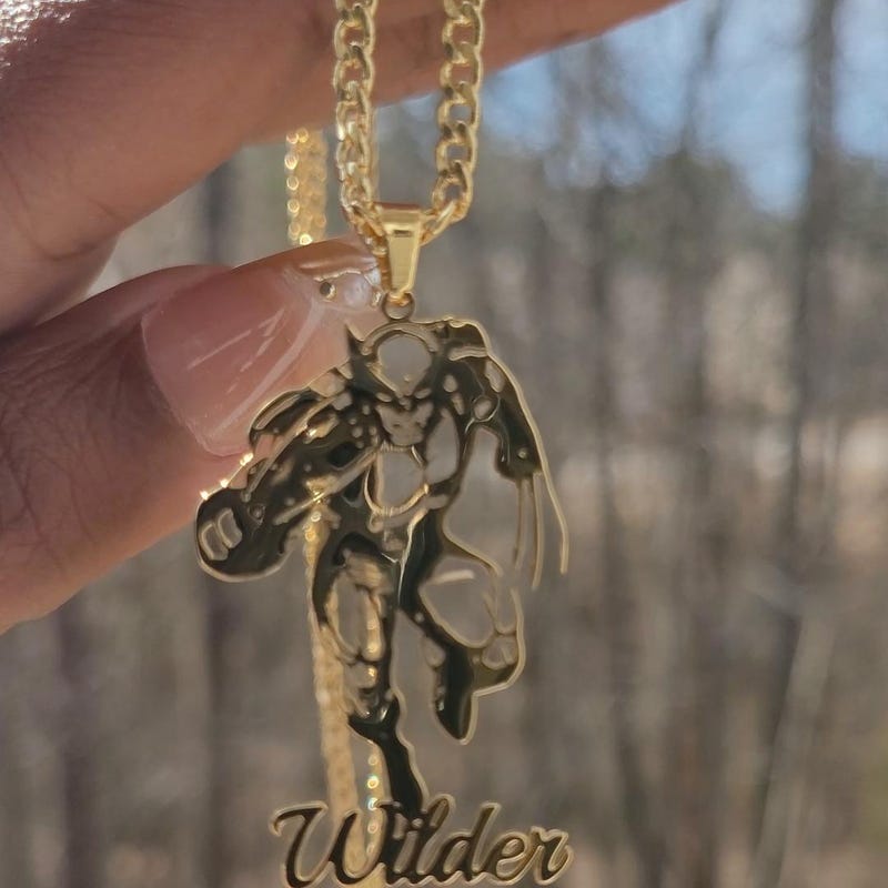 Superhero Necklace - Etsy