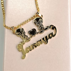 Personalized Heart Pendant Characters "hello Kitty, Cinnamonroll ...