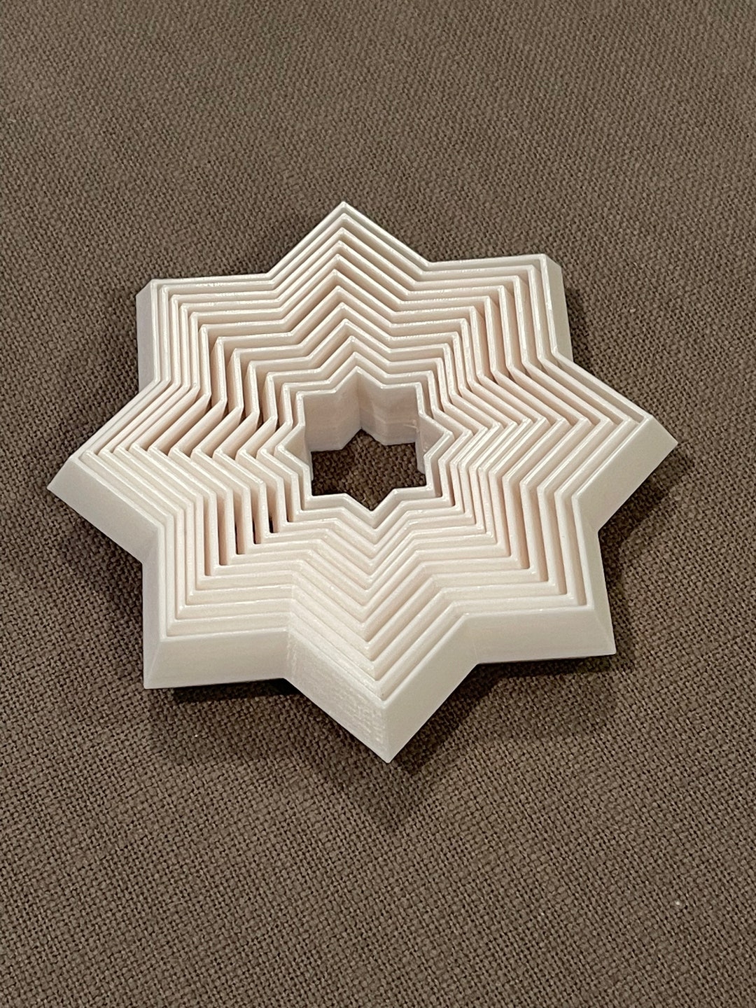 3D Printed Fractal Fidget Star - Etsy