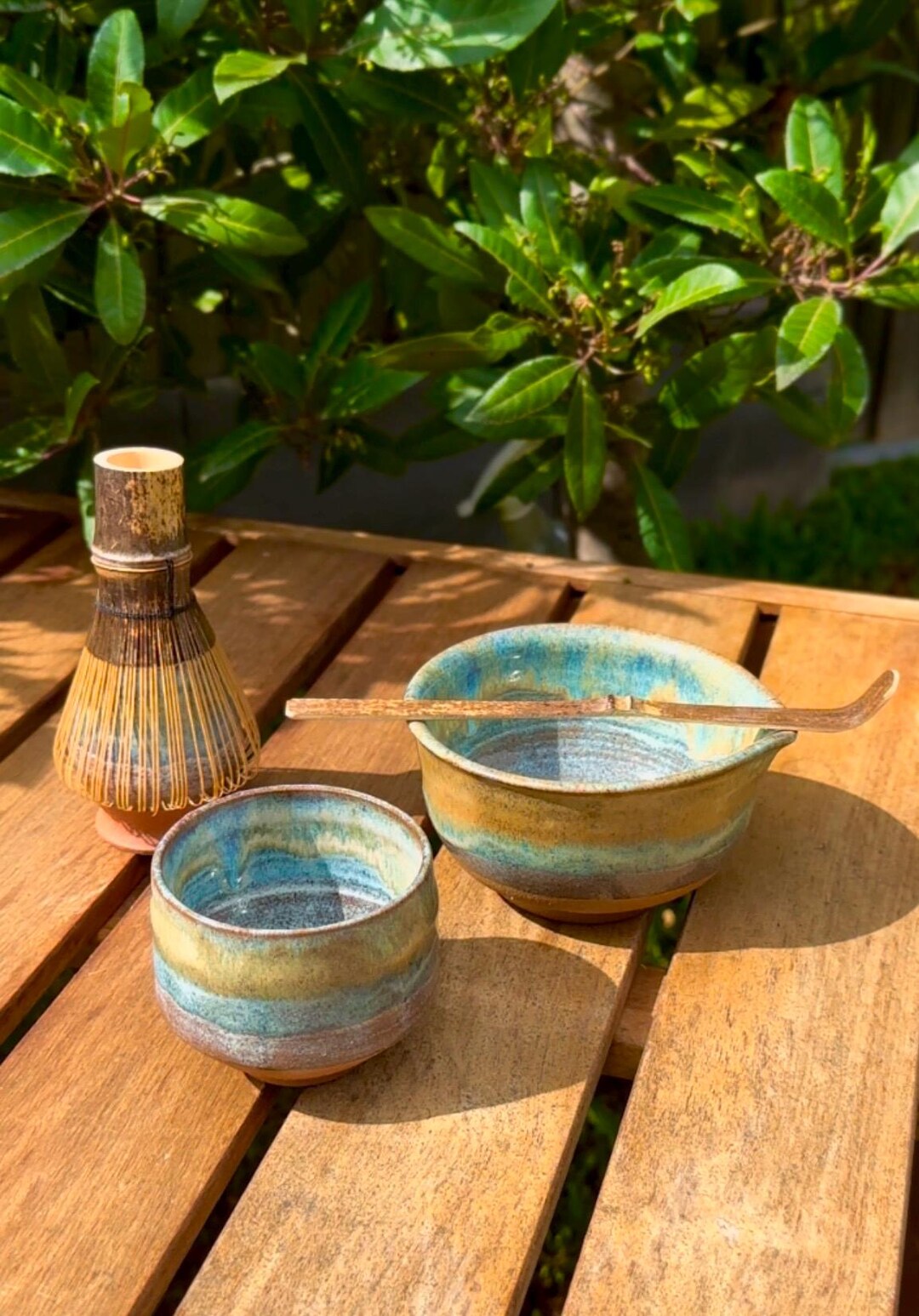 Handmade Ceramic Matcha Tea Set, Land and Sea (taking Preorders for ...