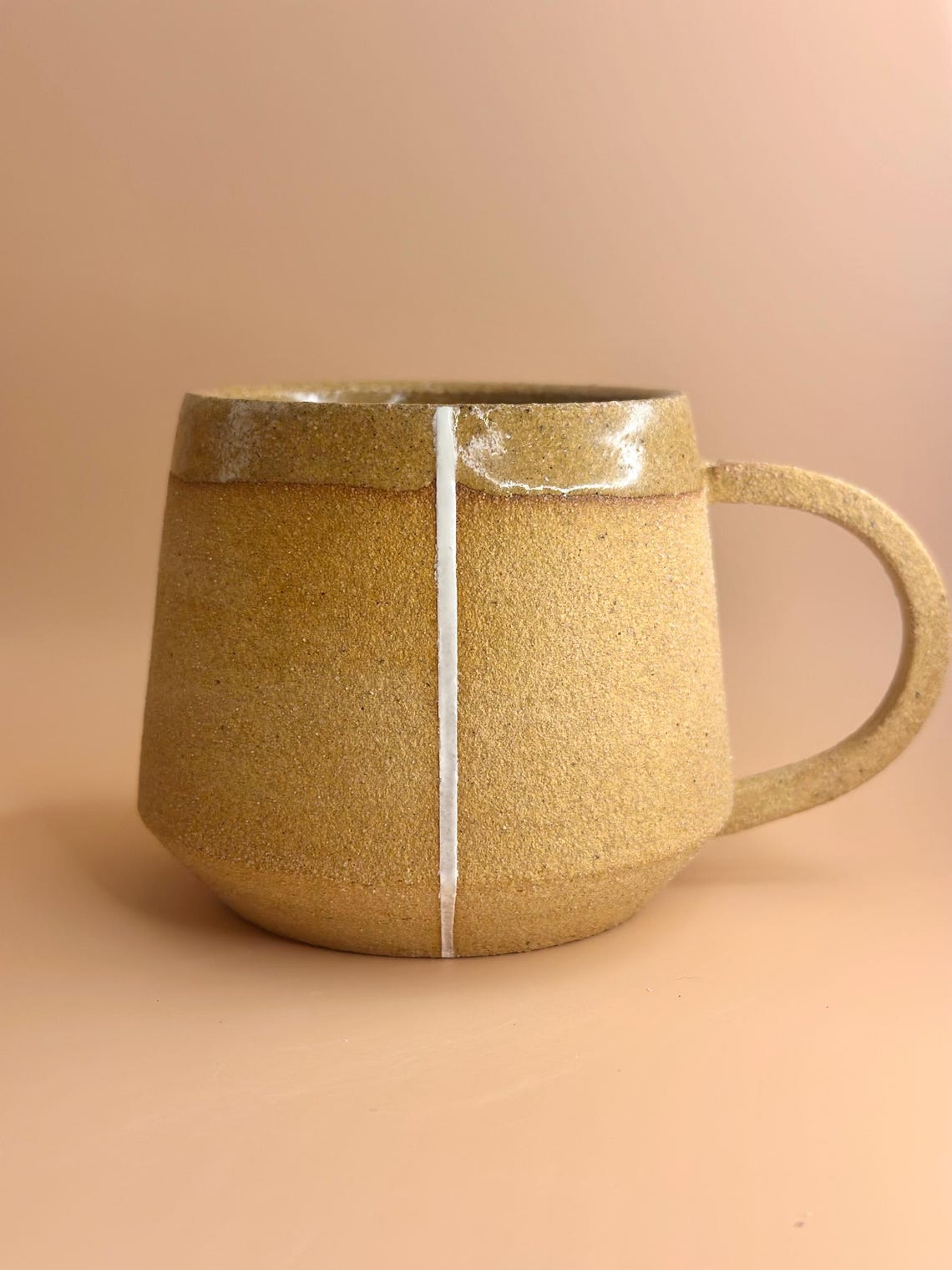 Handmade Ceramic Mugs, Bare Textures - Toast - Etsy
