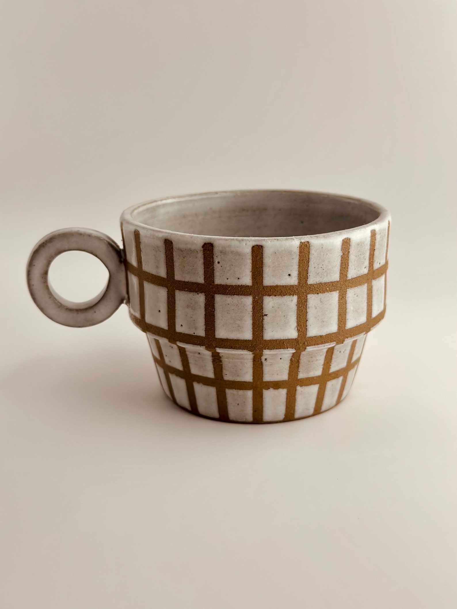 Handmade Ceramic Mugs, Geometric Spectrum - Etsy