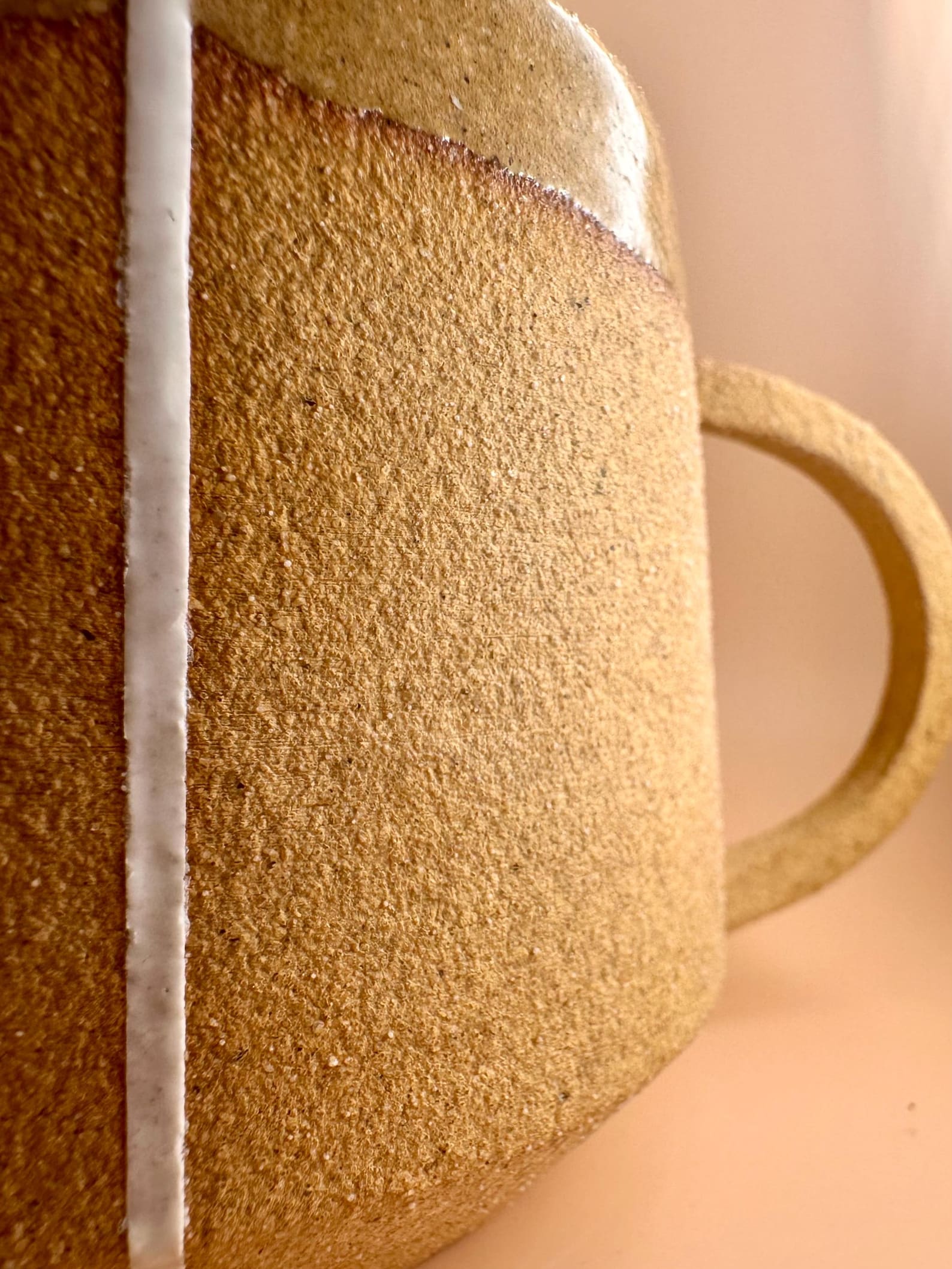 Handmade Ceramic Mugs, Bare Textures - Toast - Etsy