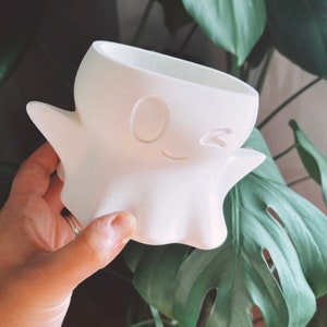 The Boo (ghost) Plant Pot | Spooky Planters | Ghost Flower Pots With ...