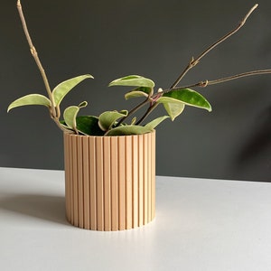 Nordic Plant Pot (NEW DARK CEDAR) Mid-century Plant Pot | Scandinavian ...