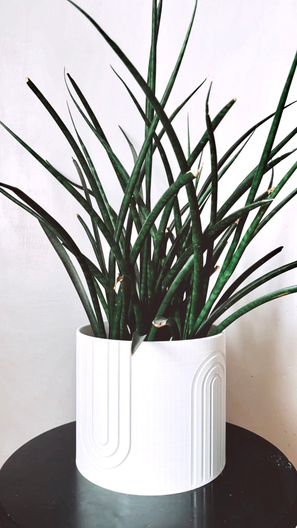 Set of 3 Stacking Geometric Plant Pots - Etsy Canada