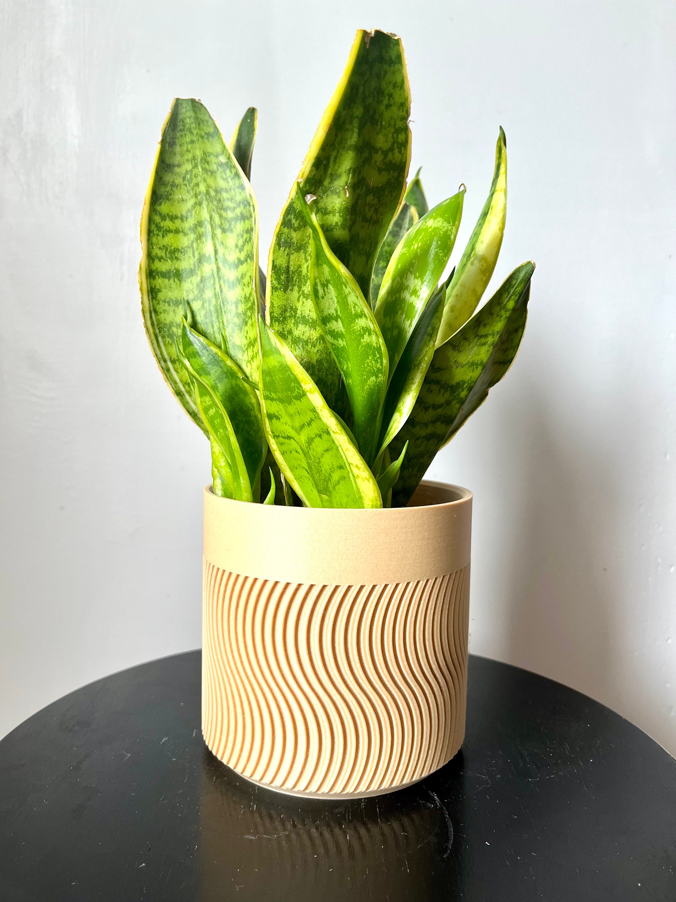 Water Element Plant Pot in 3 4 5 6 8 10 Inch 3D Printed - Etsy Canada