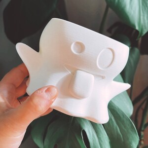 The Boo (ghost) Plant Pot | Spooky Planters | Ghost Flower Pots With ...
